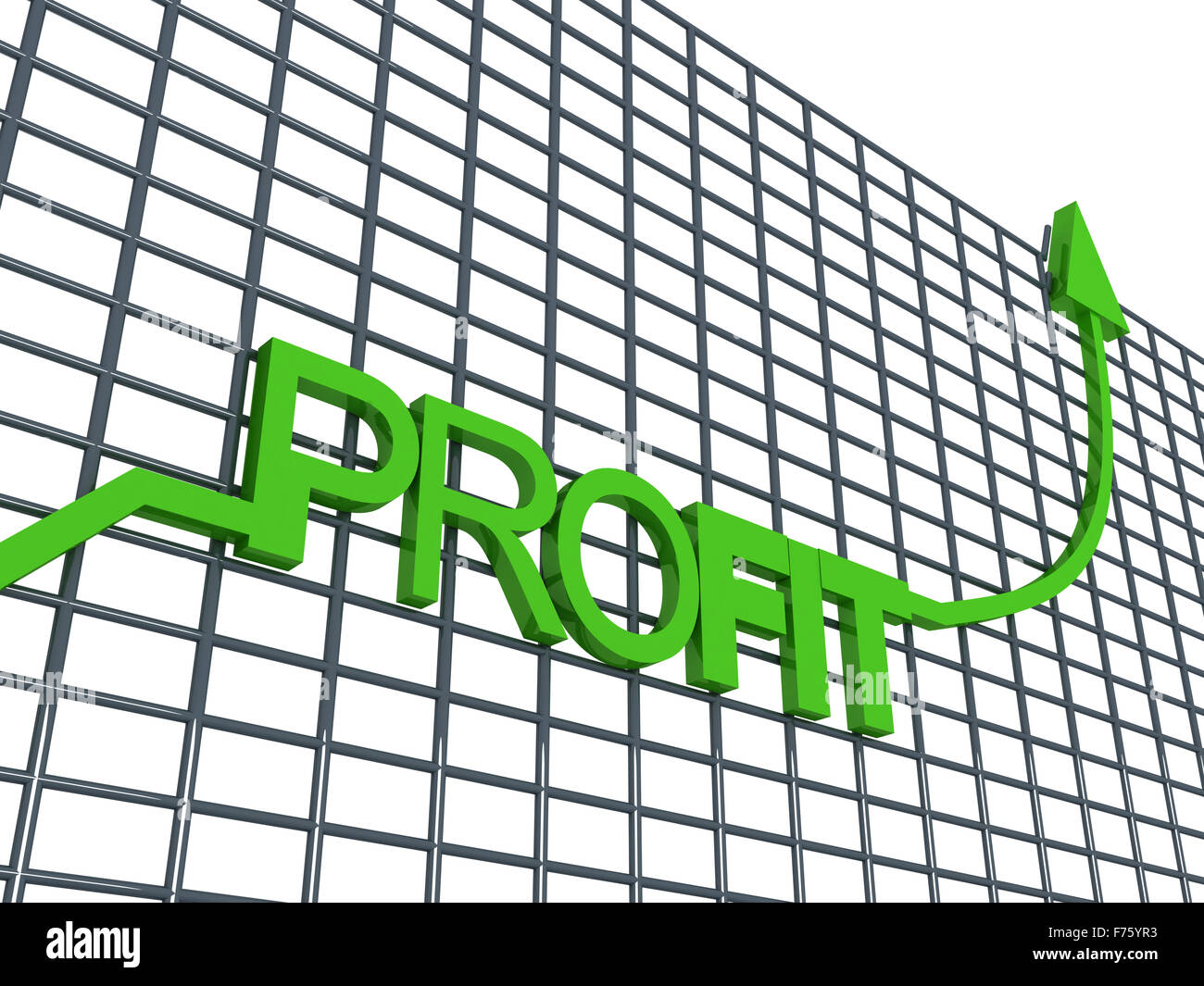 Profitable business chart illustration hi-res stock photography and ...