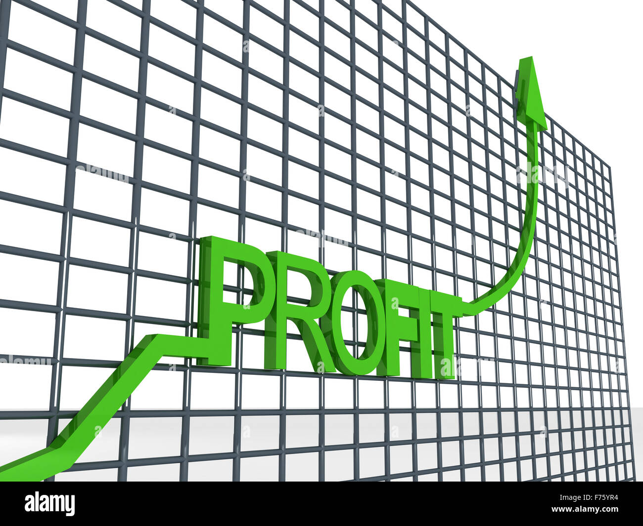 graph showing profit Stock Photo - Alamy