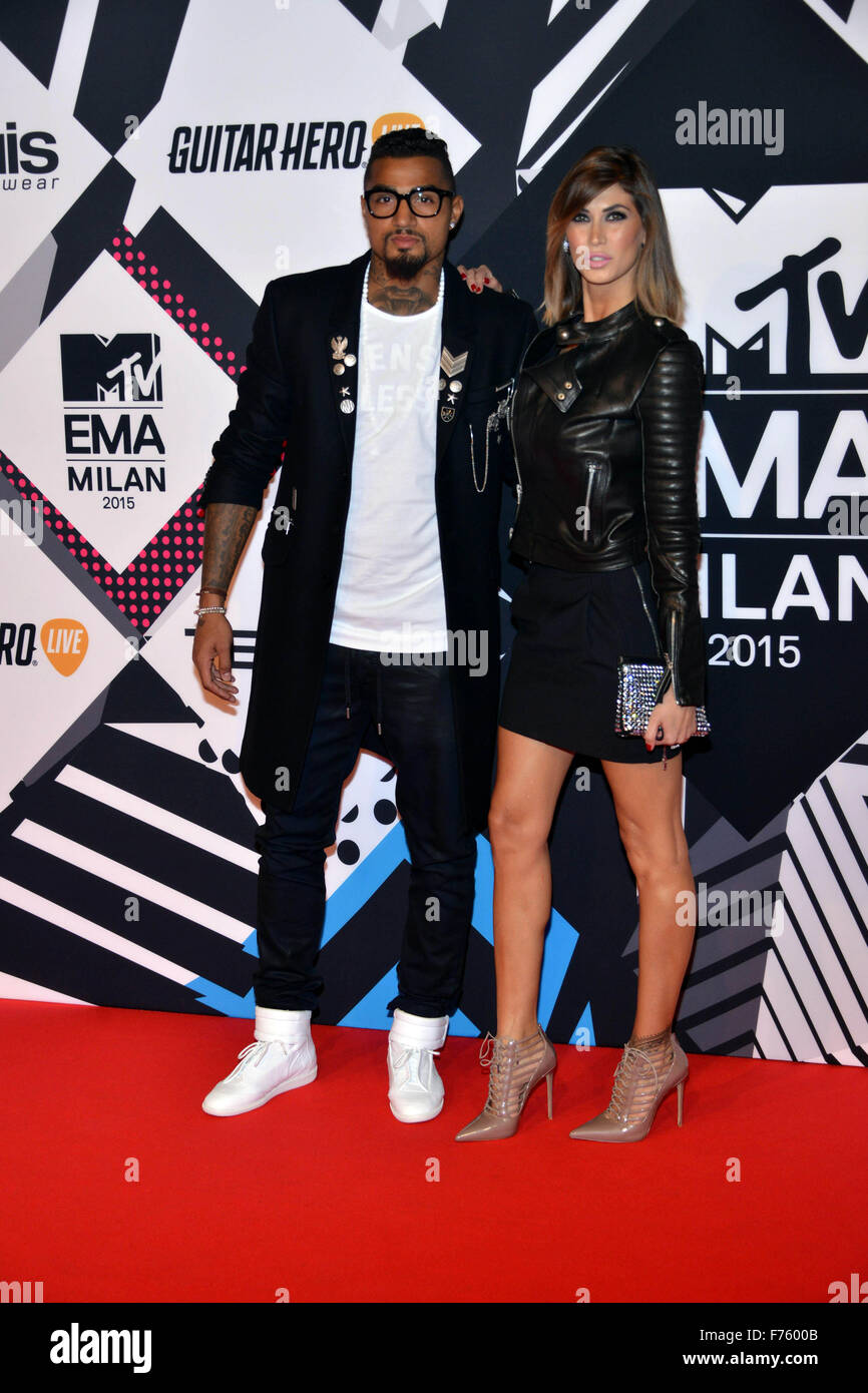 The 2015 MTV EMAs (European Music Awards) held at the Mediolanum Forum ...