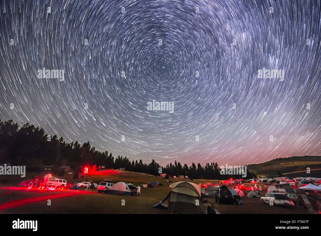 Stars mountain polaris hi-res stock photography and images - Alamy