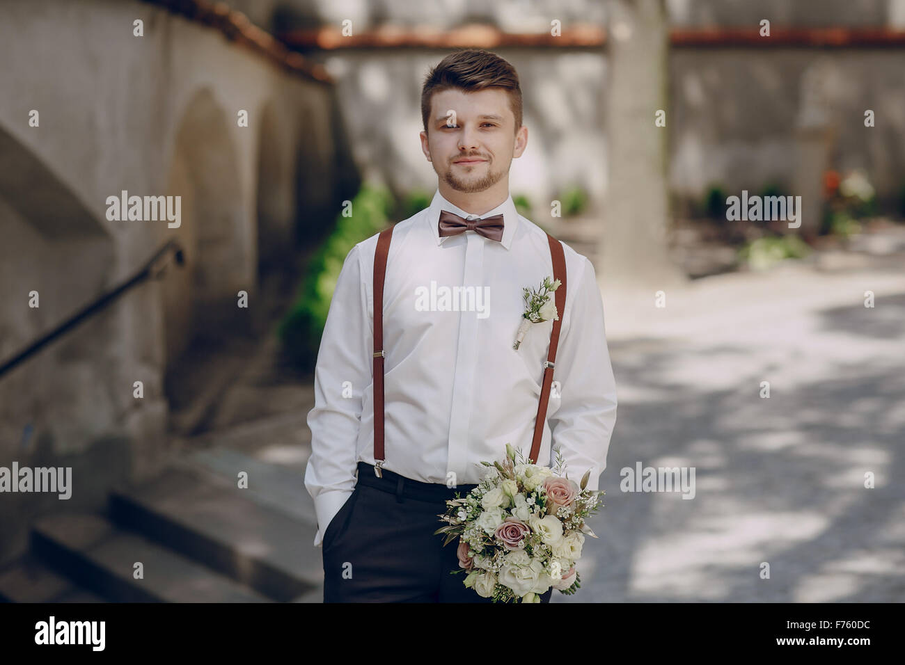 Wedding groom hand hi-res stock photography and images - Alamy