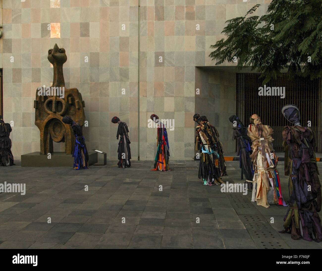 The entrance to the Museum of Memory and Tolerance, Mexico City Stock ...