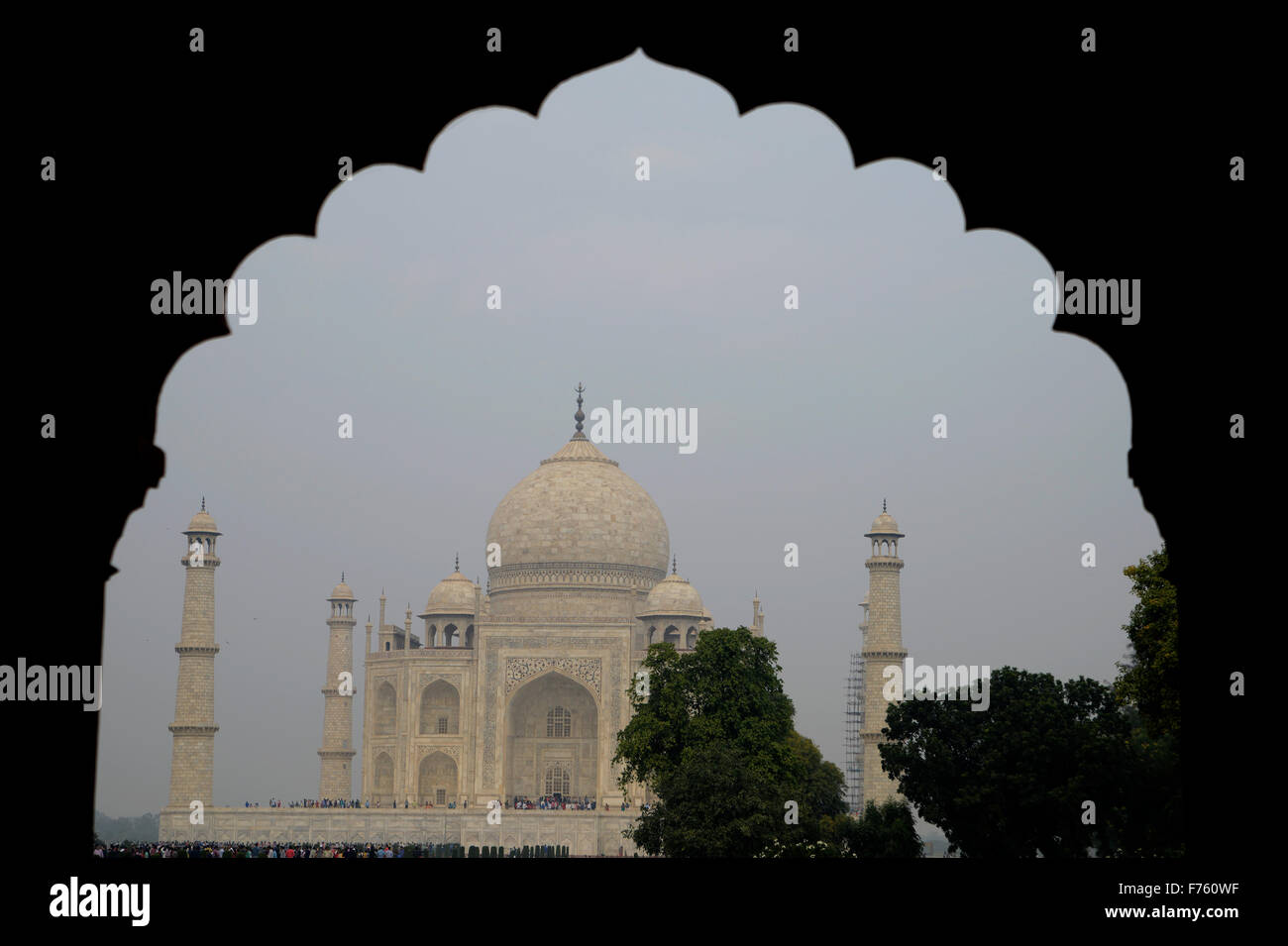 Architecture window at Taj Mahal Stock Photo - Alamy