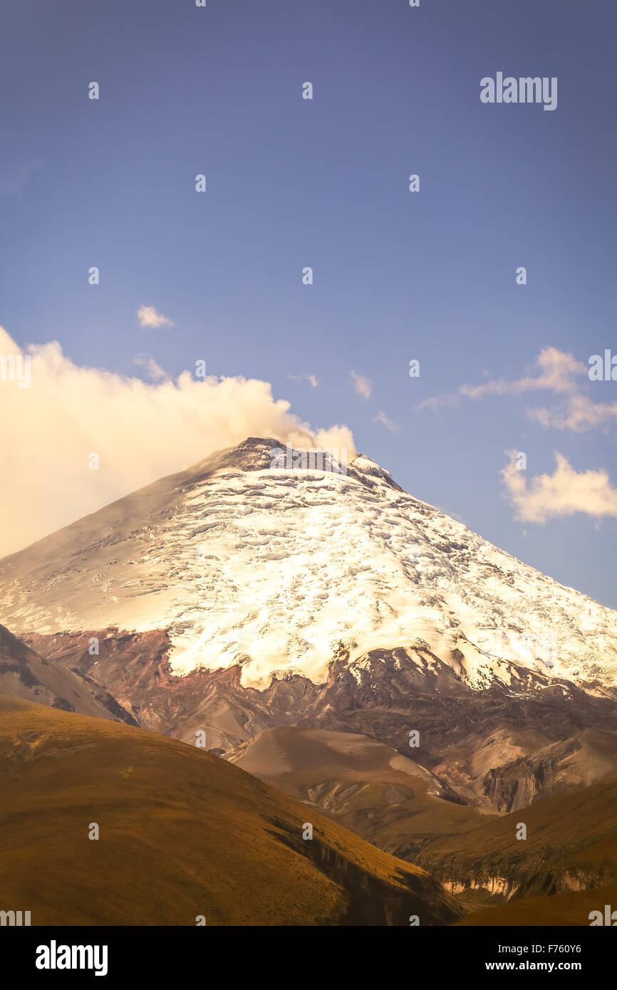 Cotopaxi Is One Of Ecuador Most Active Volcanoes, South America Stock ...