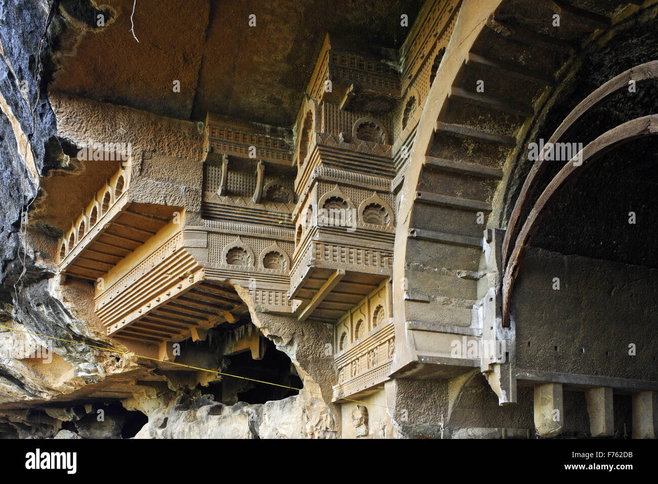 Kondana buddhist caves hi-res stock photography and images - Alamy