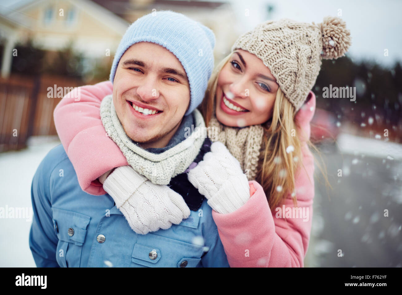 Happy healthy couple outdoors enjoying life Stock Photo - Alamy