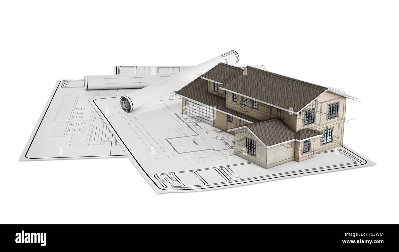 Project plastic house Stock Photo - Alamy