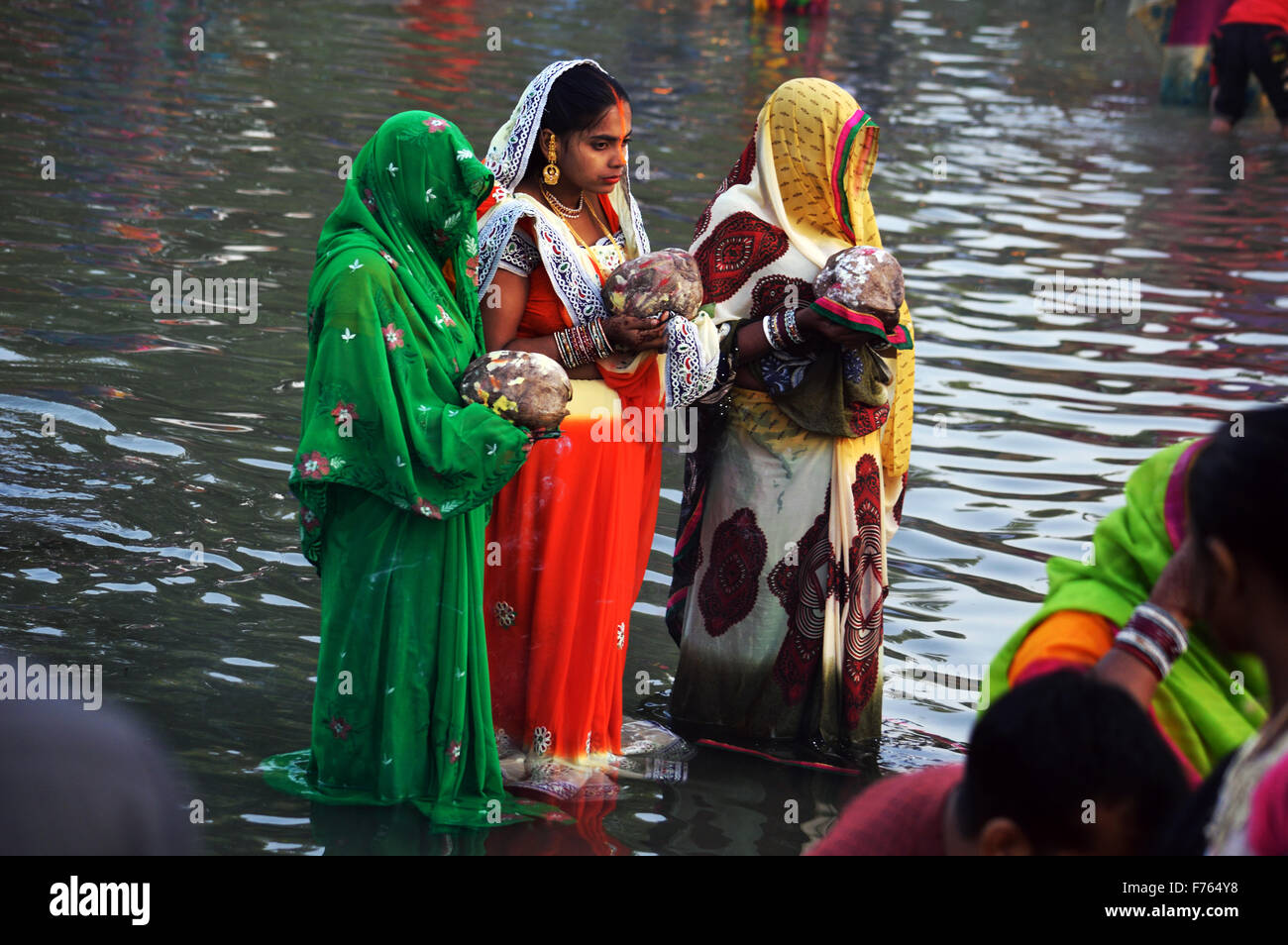 Chhath Puja India Gate New Delhi Tuesday 17 November, 2015. Hindu ...