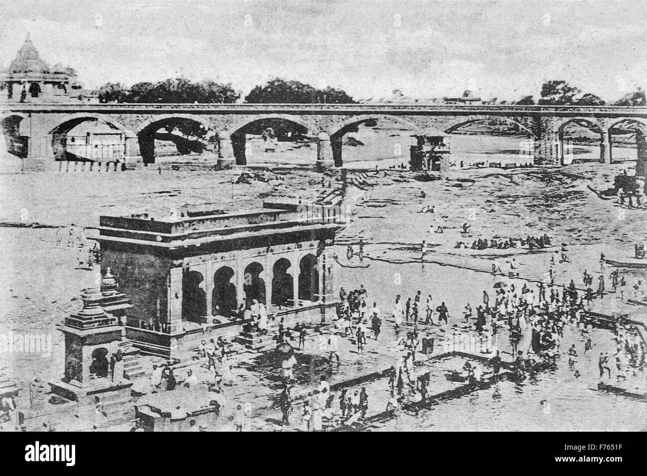 Godavari river, nashik, maharashtra, india, asia Stock Photo - Alamy