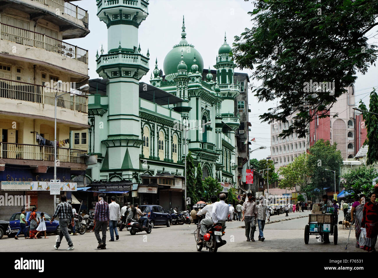 Hamidiya Masjid ; Hameediyah Masjid ; Pydhonie mosque ; bombay, mumbai ...