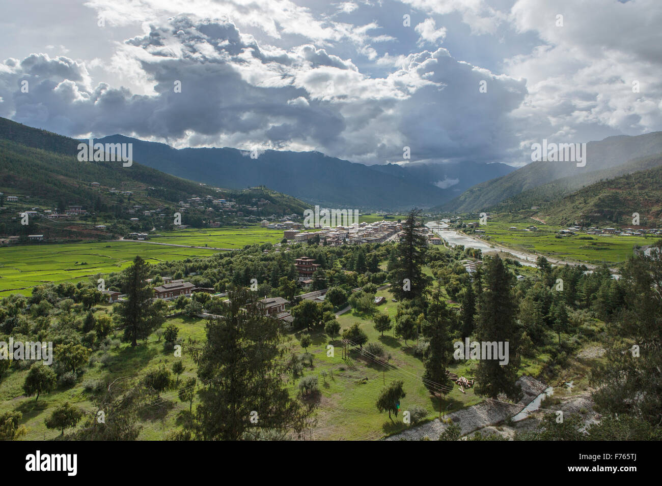 Paro Valley, Bhutan Stock Photo - Alamy