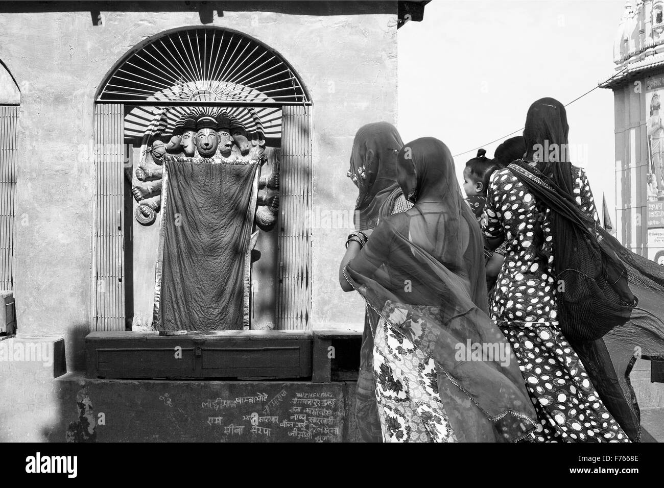 Lord hanuman temple, varanasi, uttar pradesh, india, asia Stock Photo ...