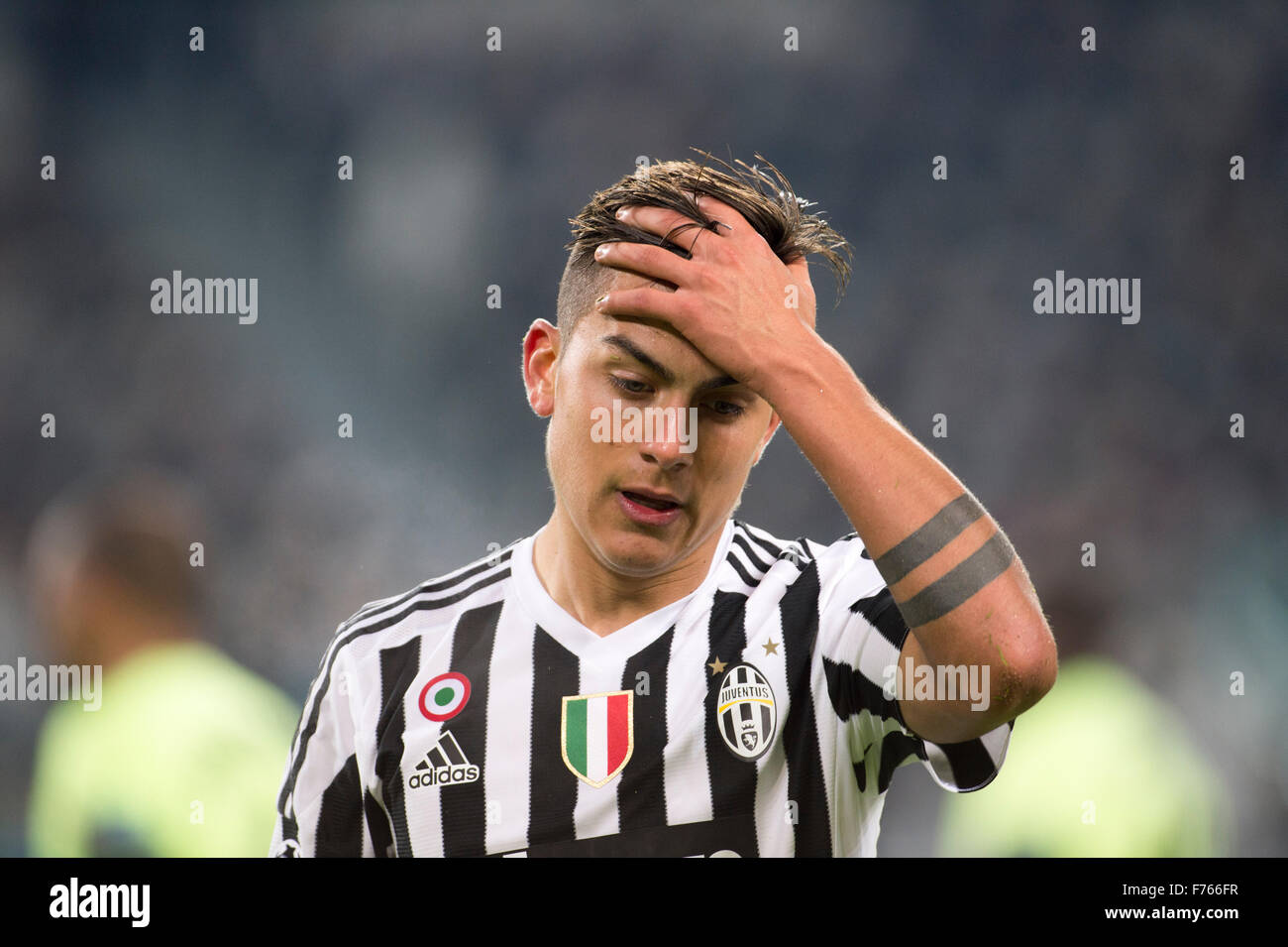 Turin, Italy. 25th Nov, 2015. Paulo Dybala (Juventus) Football/Soccer ...