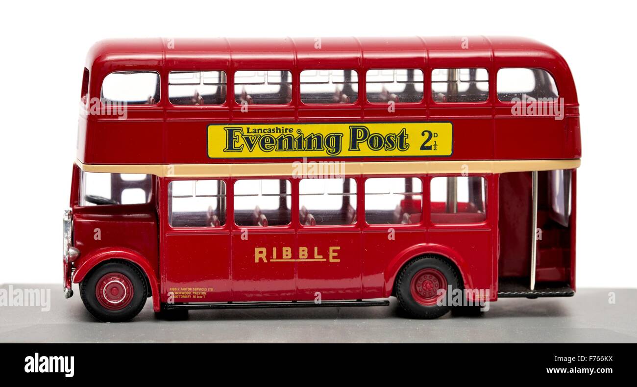 Leyland Titan PD2/12 Exposed Radiator MCW Orion Double Deck Bus Ribble ...