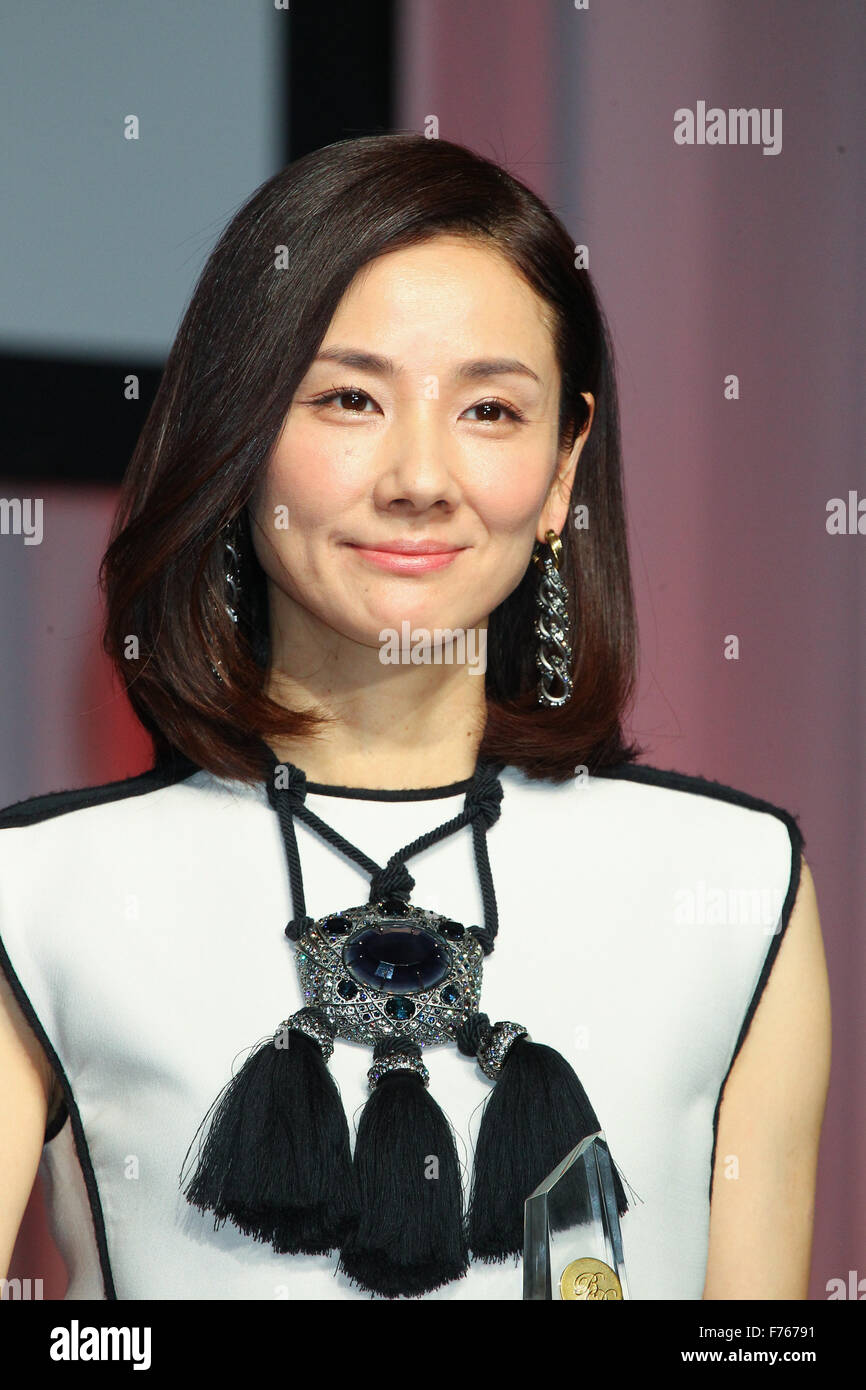 Yo Yoshida, Nov 25, 2015 : Japanese Actress Yo Yoshida attends the Best ...
