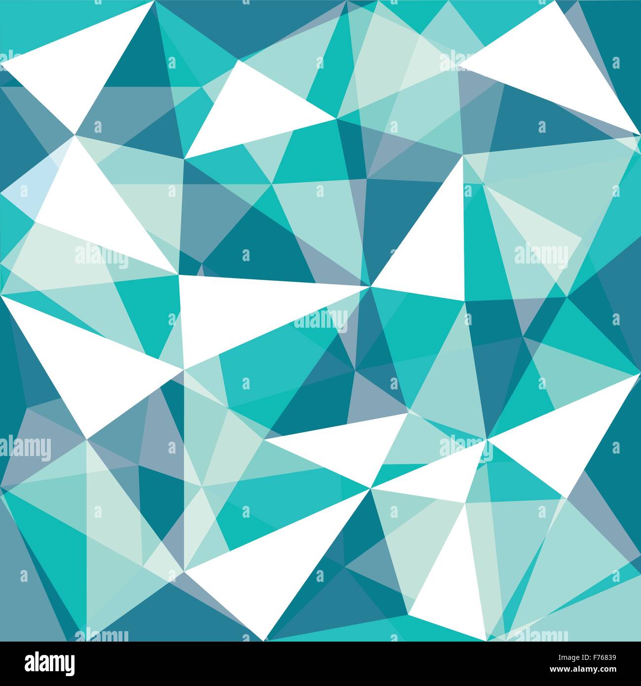 green tone low polygon overlay Background, illustration Stock Vector ...