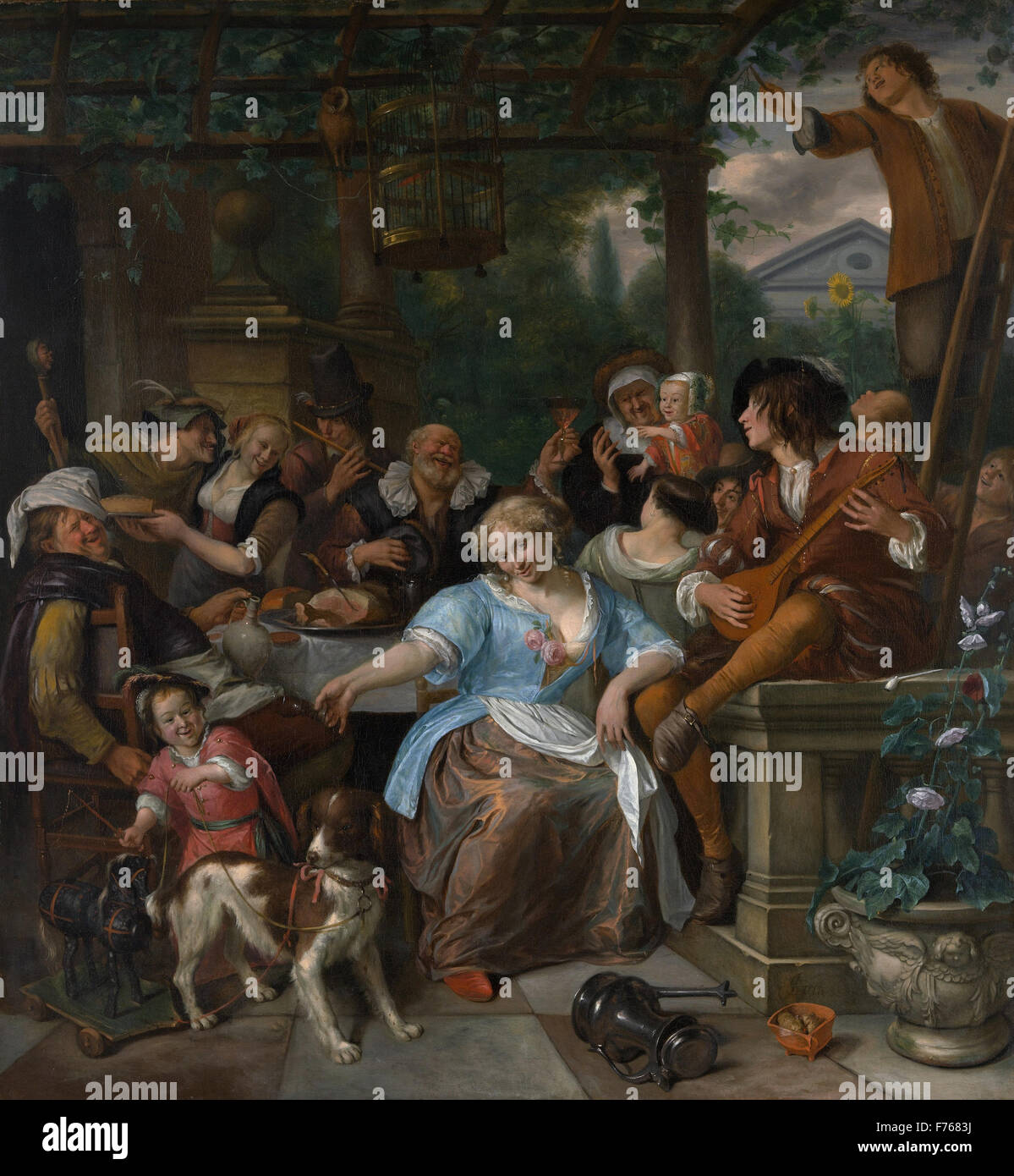 Jan steen merry hi-res stock photography and images - Alamy