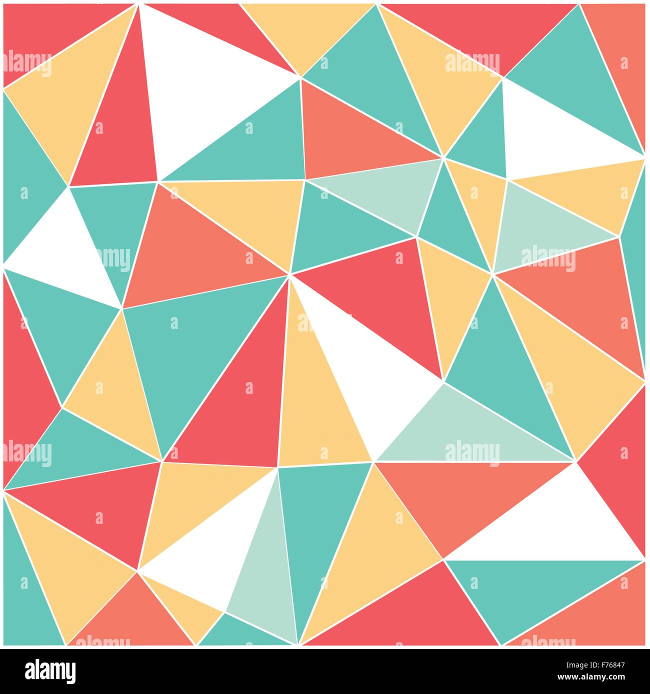 mixed color low polygon with white line pattern Background ...