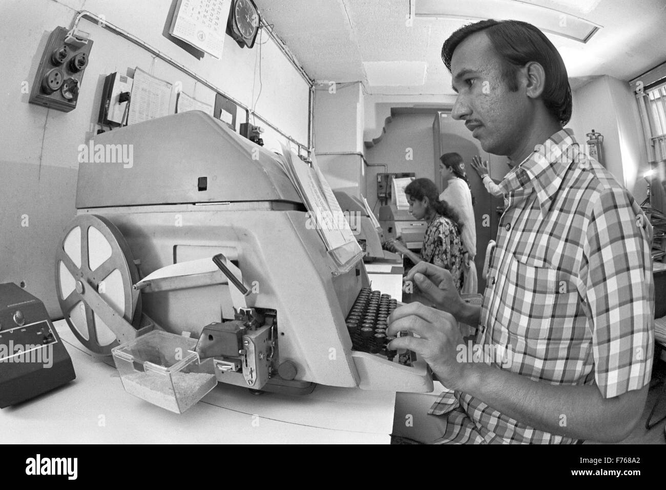 Vintage teleprinter hi-res stock photography and images - Alamy