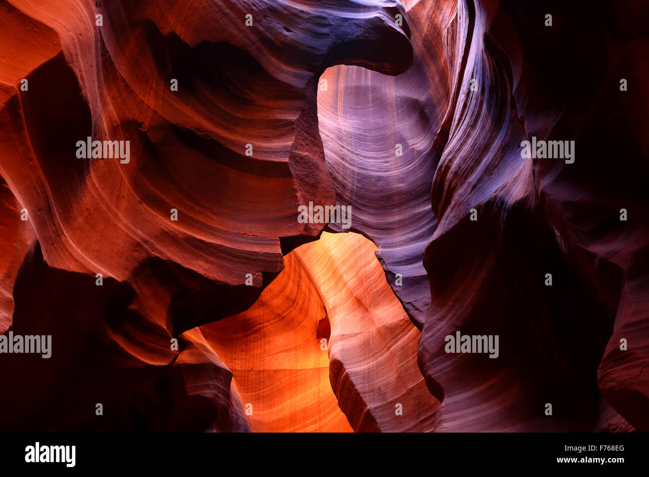 sandstone formations inantelope canyon , Arizona Stock Photo - Alamy
