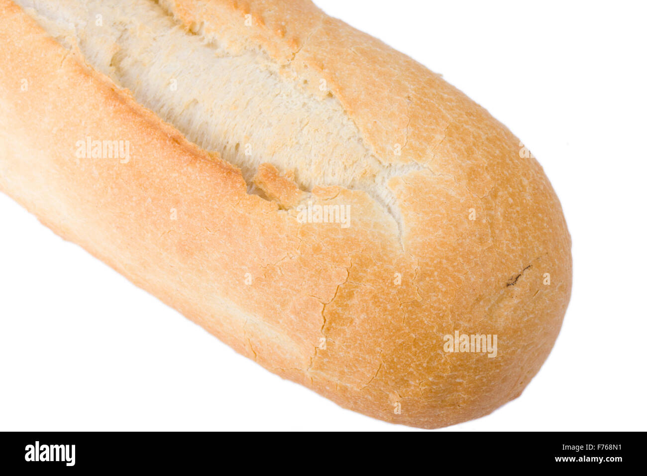 baguette bread isolated on white background Stock Photo - Alamy