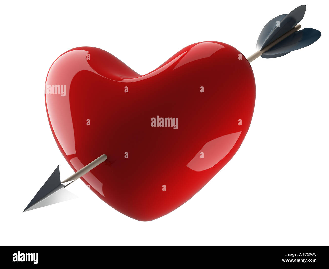Forever heart illustration design Cut Out Stock Images & Pictures - Alamy