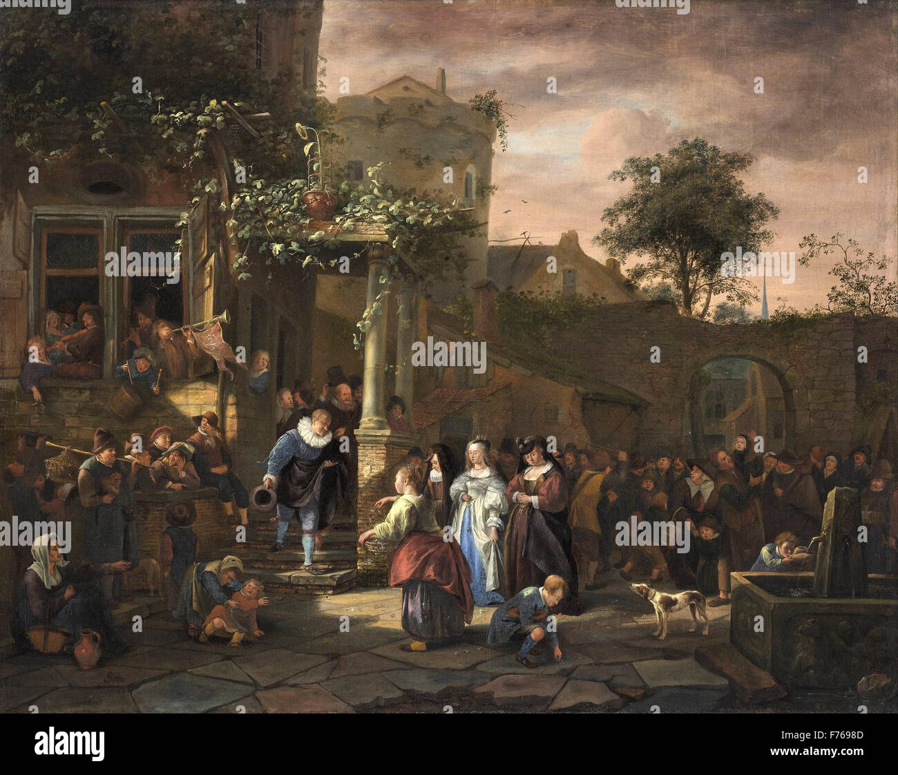 Village wedding painting hi-res stock photography and images - Alamy