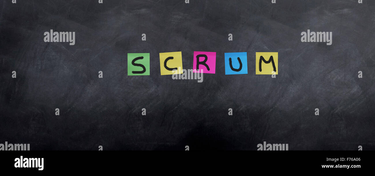 Scrum method hi-res stock photography and images - Alamy