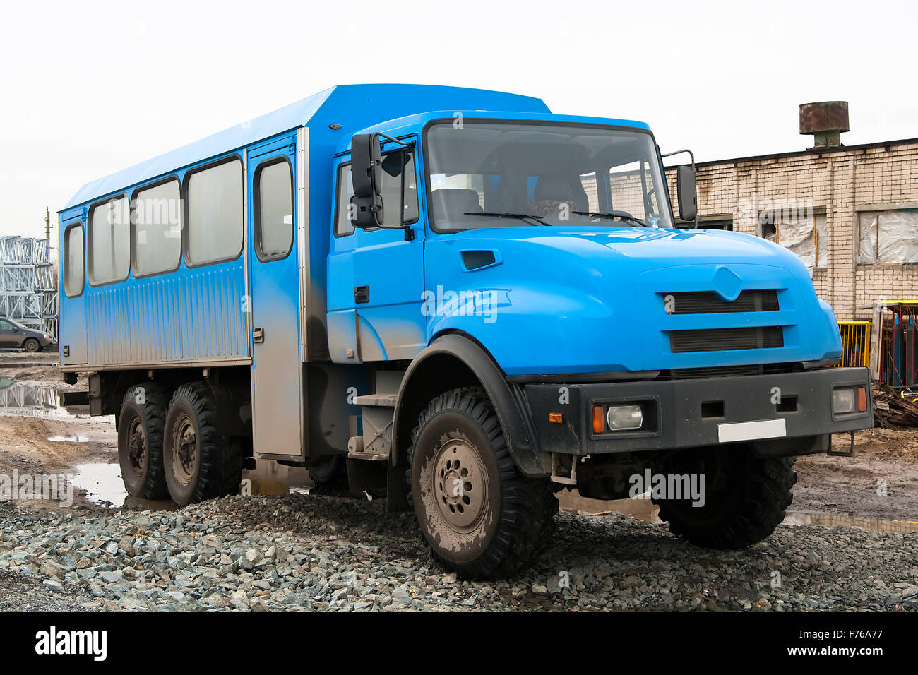 all-terrain truck to transport people Stock Photo - Alamy