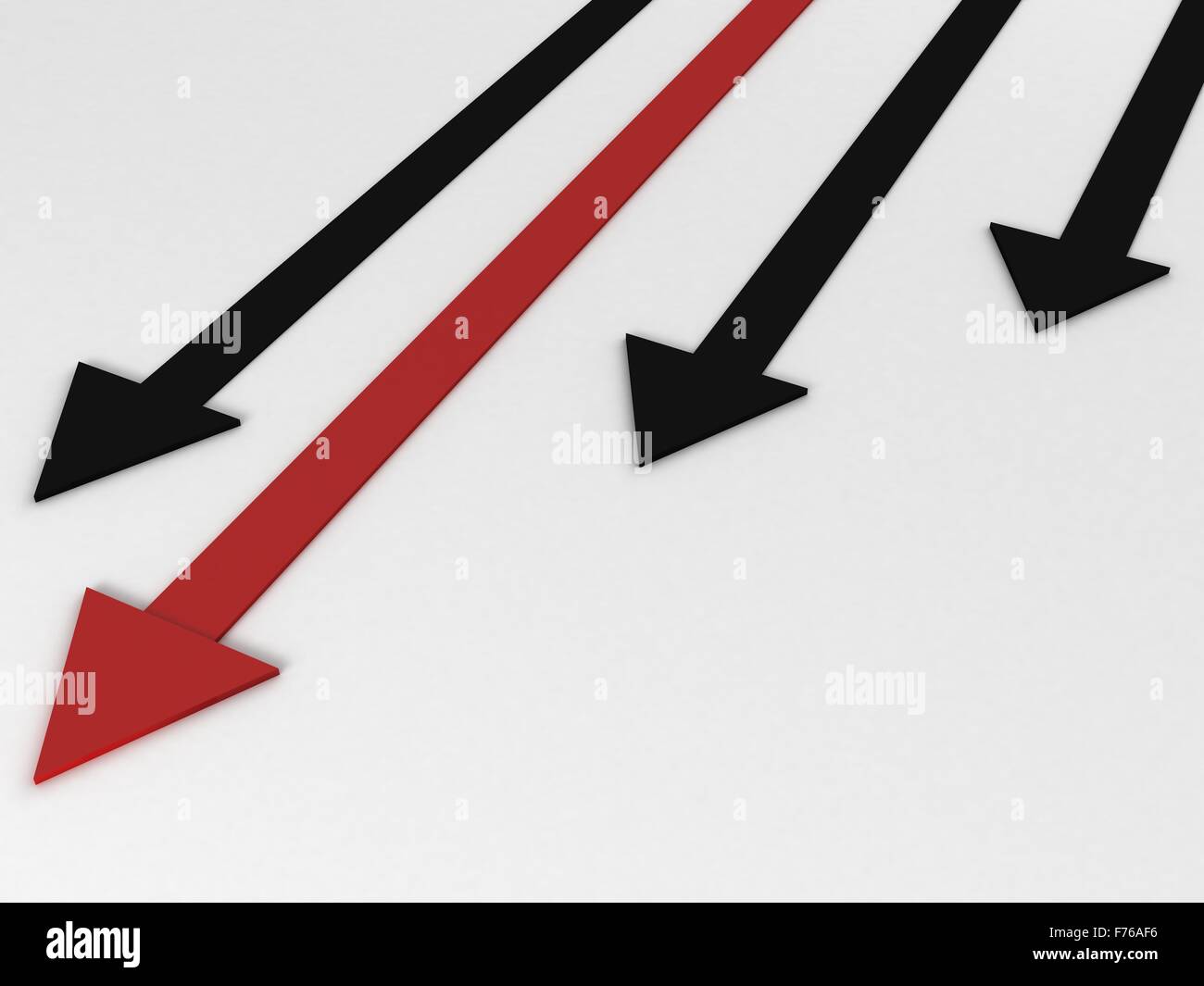 graph of arrows Stock Photo - Alamy