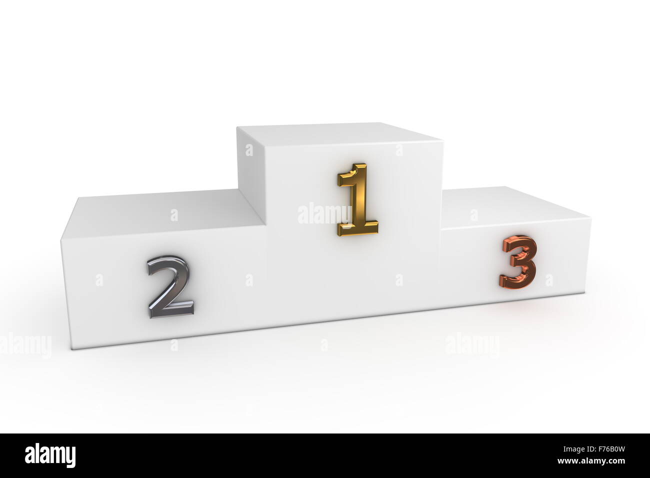 Podium with numbers hi-res stock photography and images - Alamy