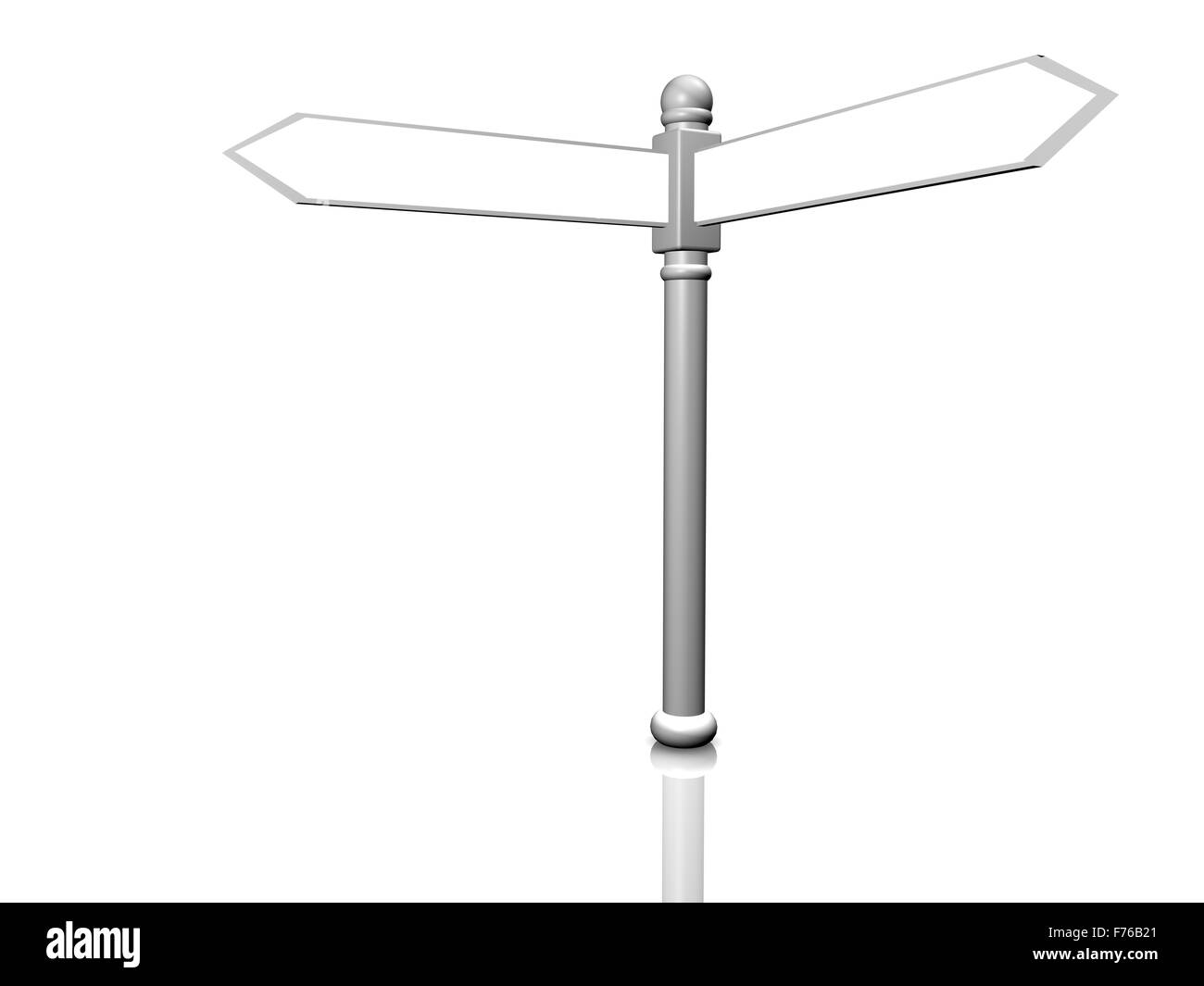 Roadside sign board Cut Out Stock Images & Pictures - Alamy