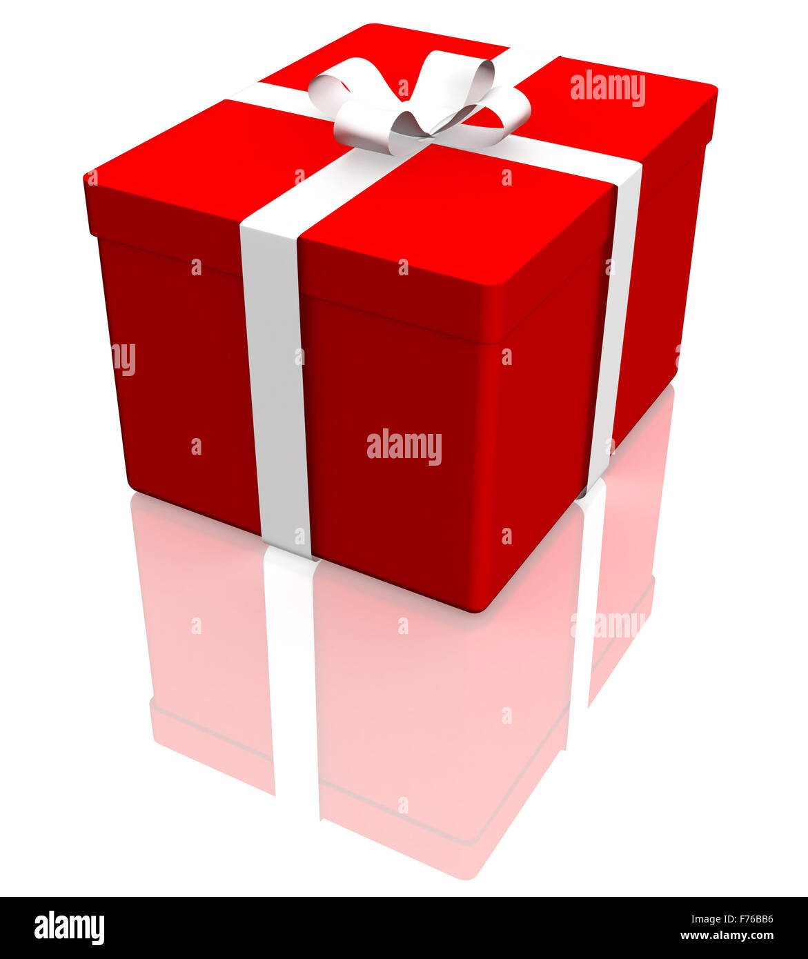 gift box separated on white Stock Photo - Alamy