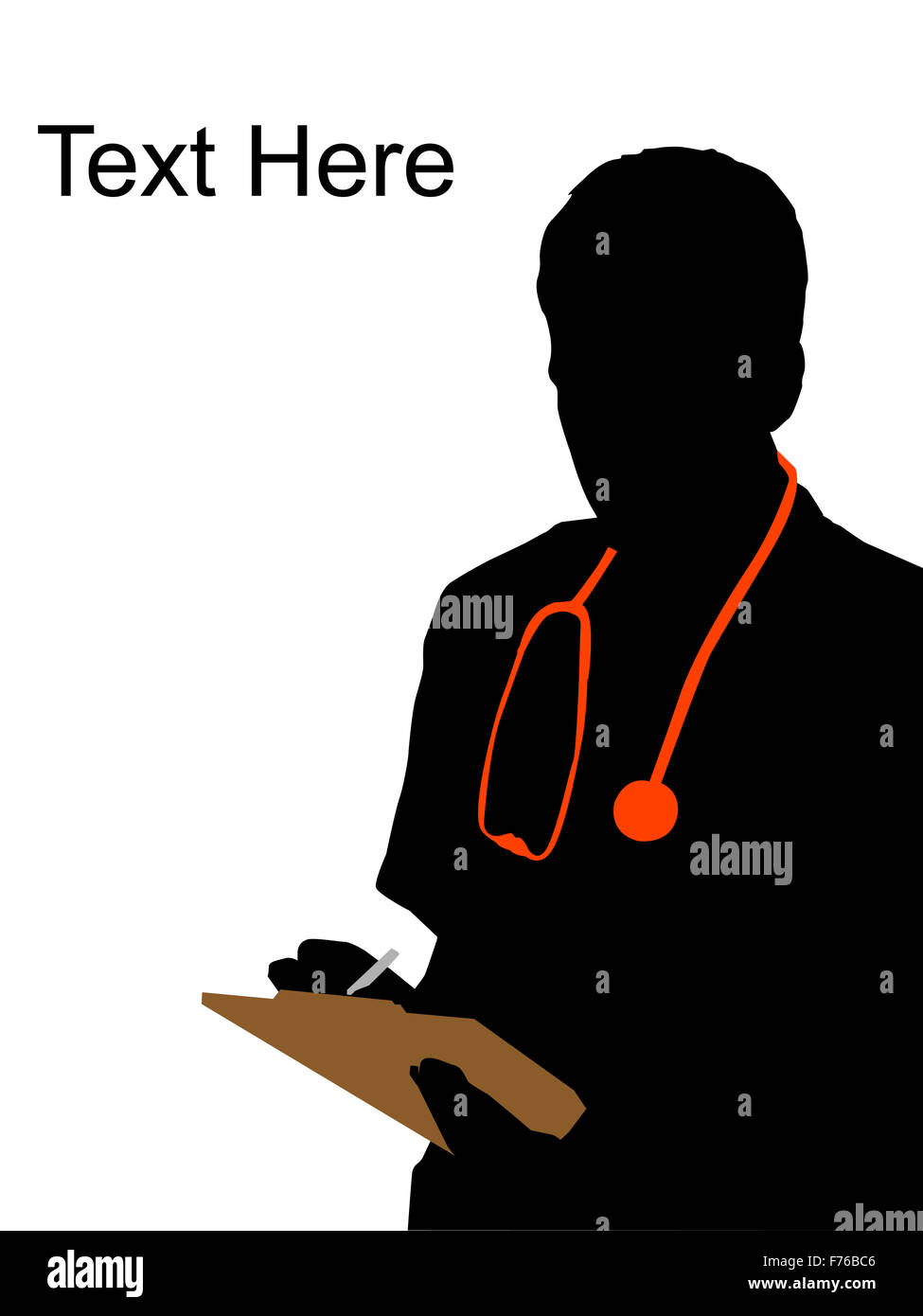 male doctor writing Stock Photo - Alamy