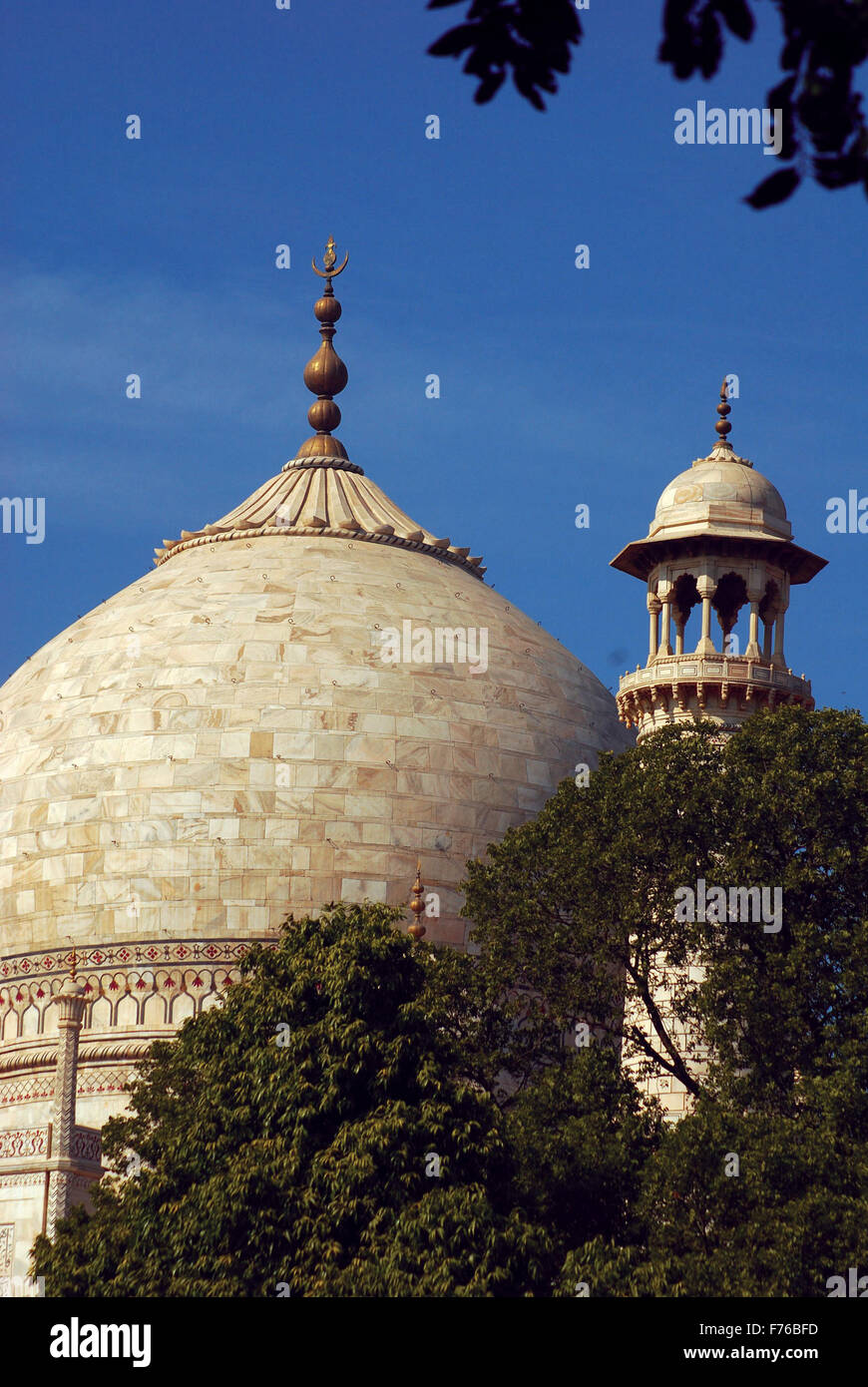 Chhatri of taj mahal hi-res stock photography and images - Alamy