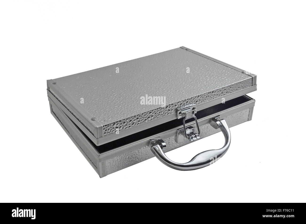 Silver Case Luggage Stock Photos & Silver Case Luggage Stock Images - Alamy