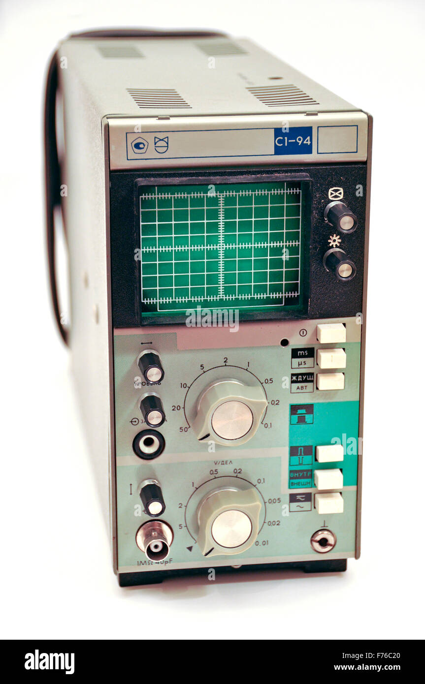 Oscillograph hi-res stock photography and images - Alamy