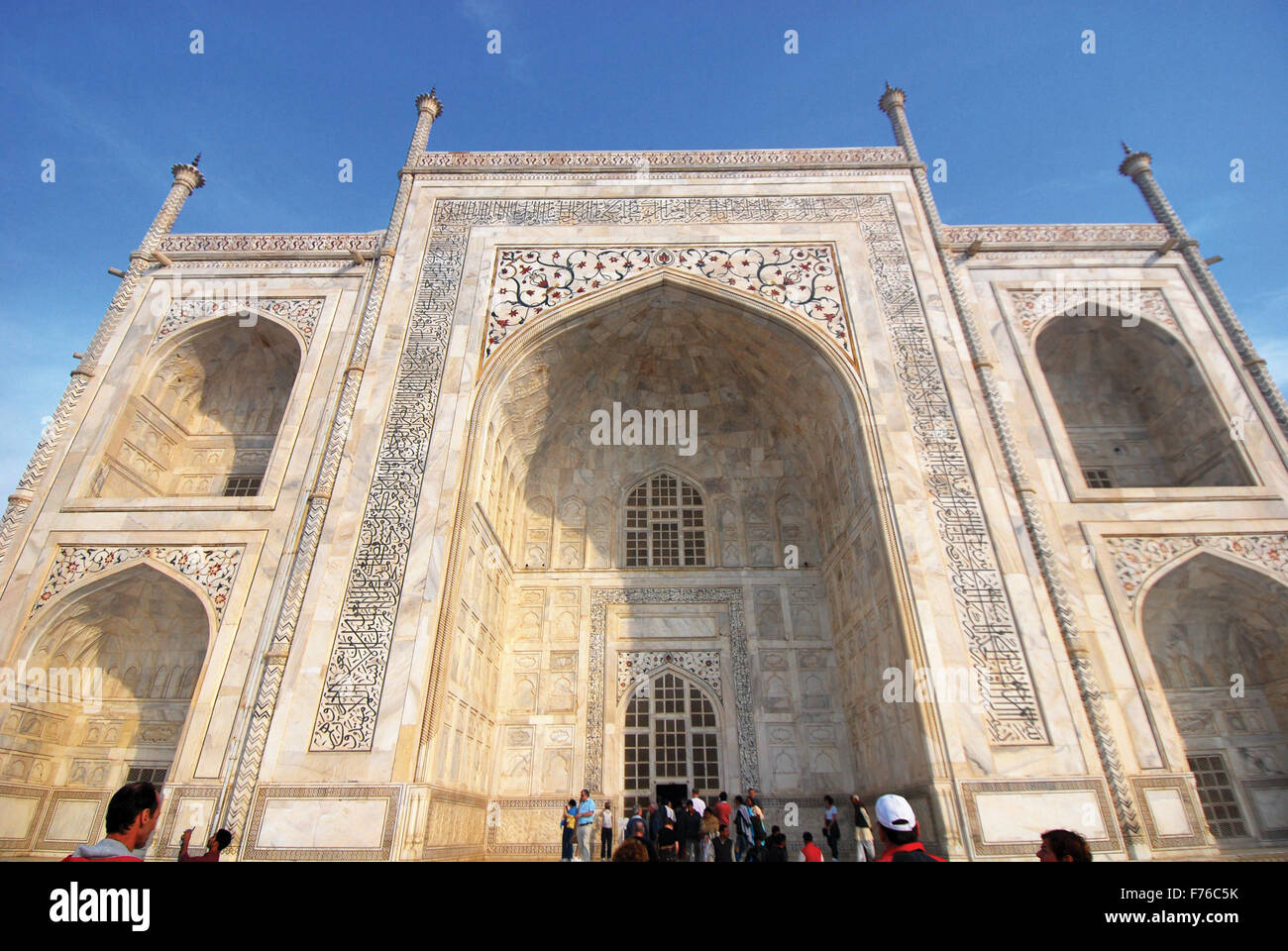 Taj Mahal, white marble mausoleum, wonder of the world, UNESCO World ...