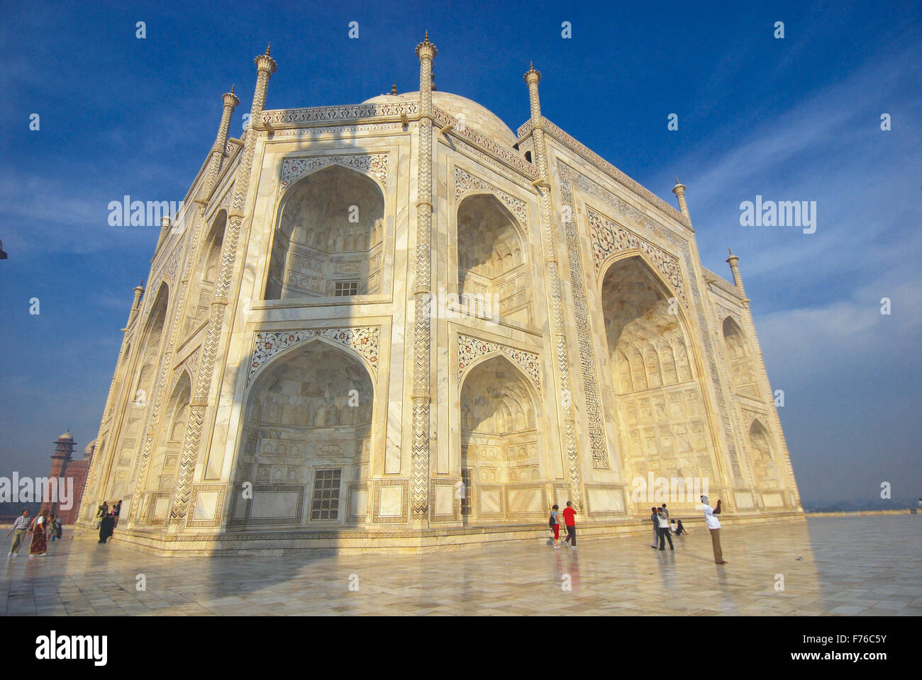 Taj Mahal, white marble mausoleum, wonder of the world, UNESCO World ...
