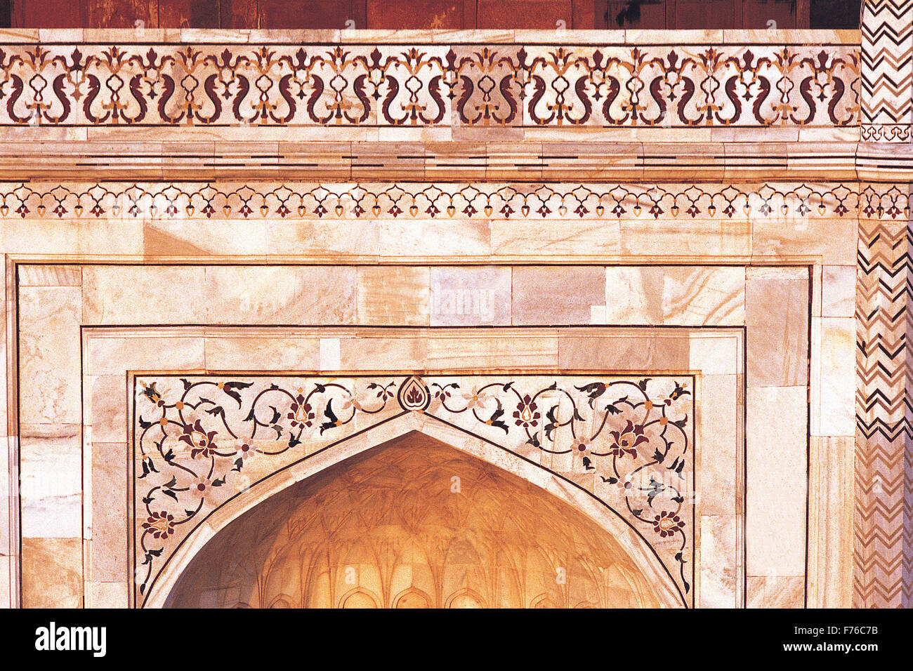 Decorative Work The Taj Mahal High Resolution Stock Photography and ...