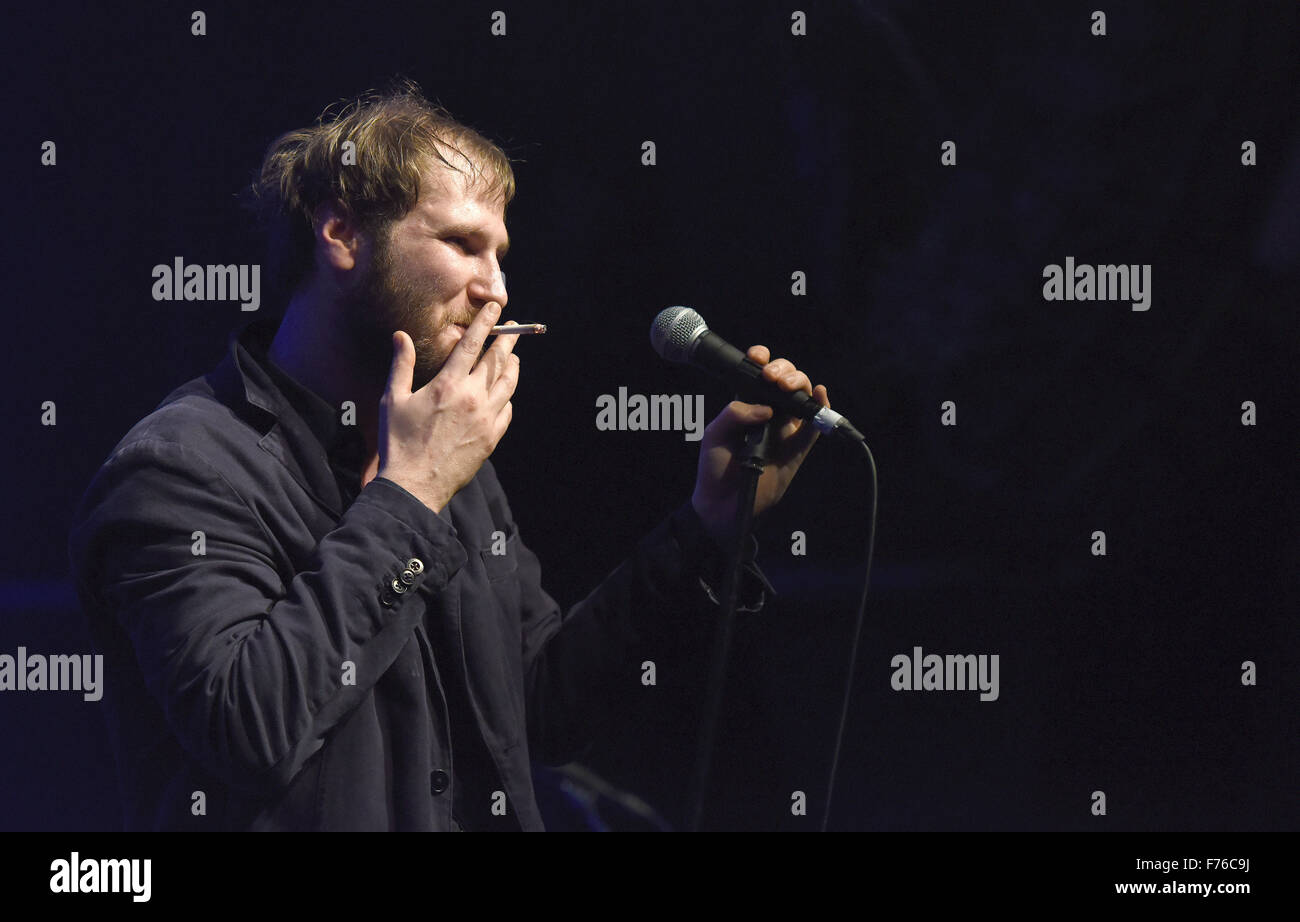 Dortmund, Germany. 25th Nov, 2015. Singer Michael Marco Fitzthum (a.k.a ...