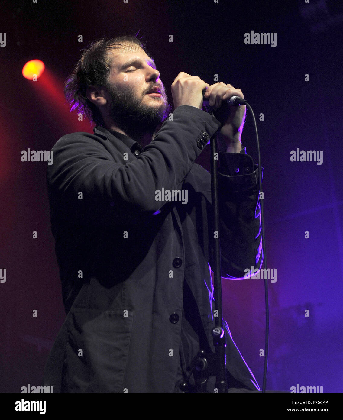 Dortmund, Germany. 25th Nov, 2015. Singer Michael Marco Fitzthum (a.k.a ...