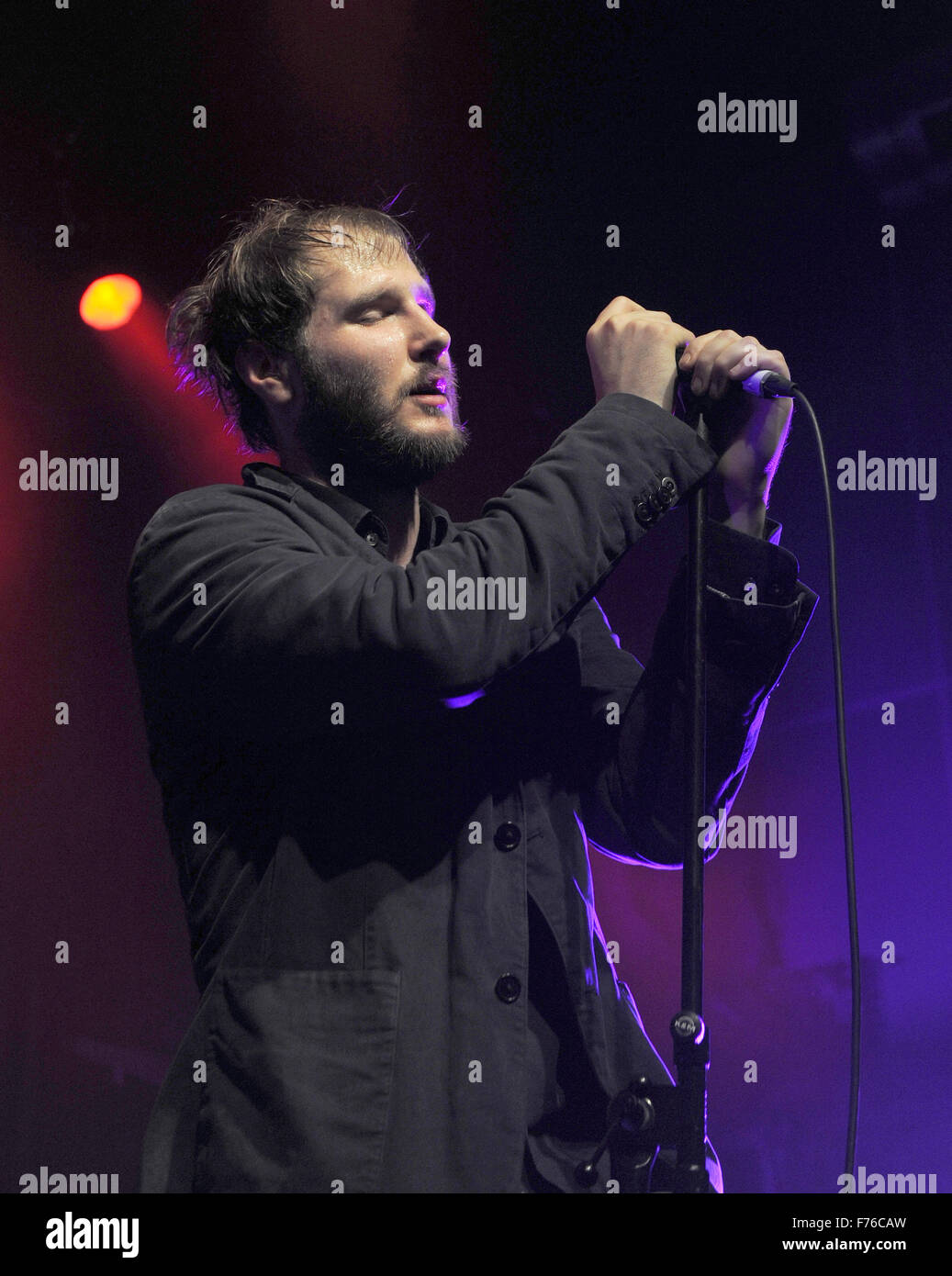 Dortmund, Germany. 25th Nov, 2015. Singer Michael Marco Fitzthum (a.k.a ...