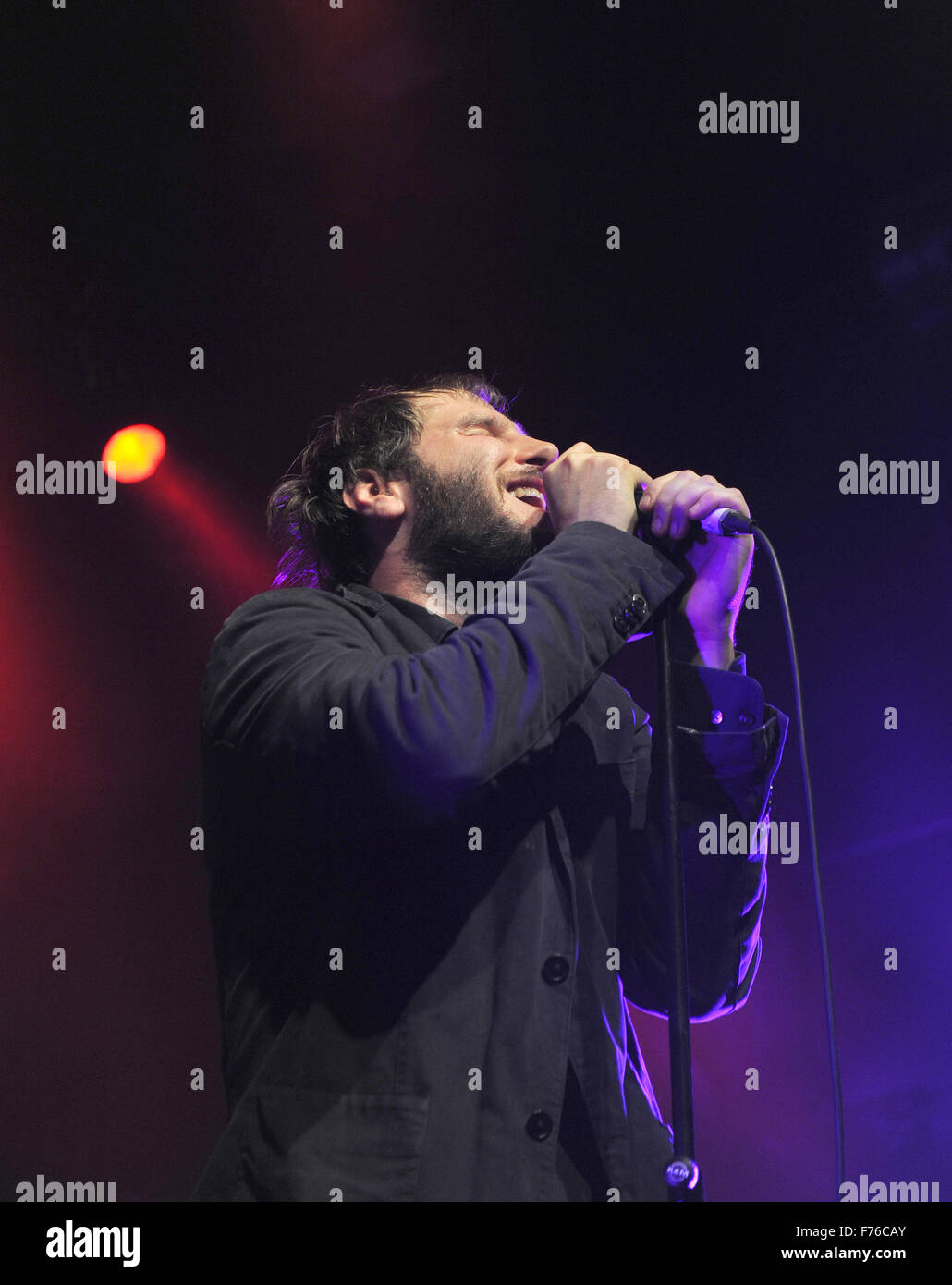 Dortmund, Germany. 25th Nov, 2015. Singer Michael Marco Fitzthum (a.k.a ...