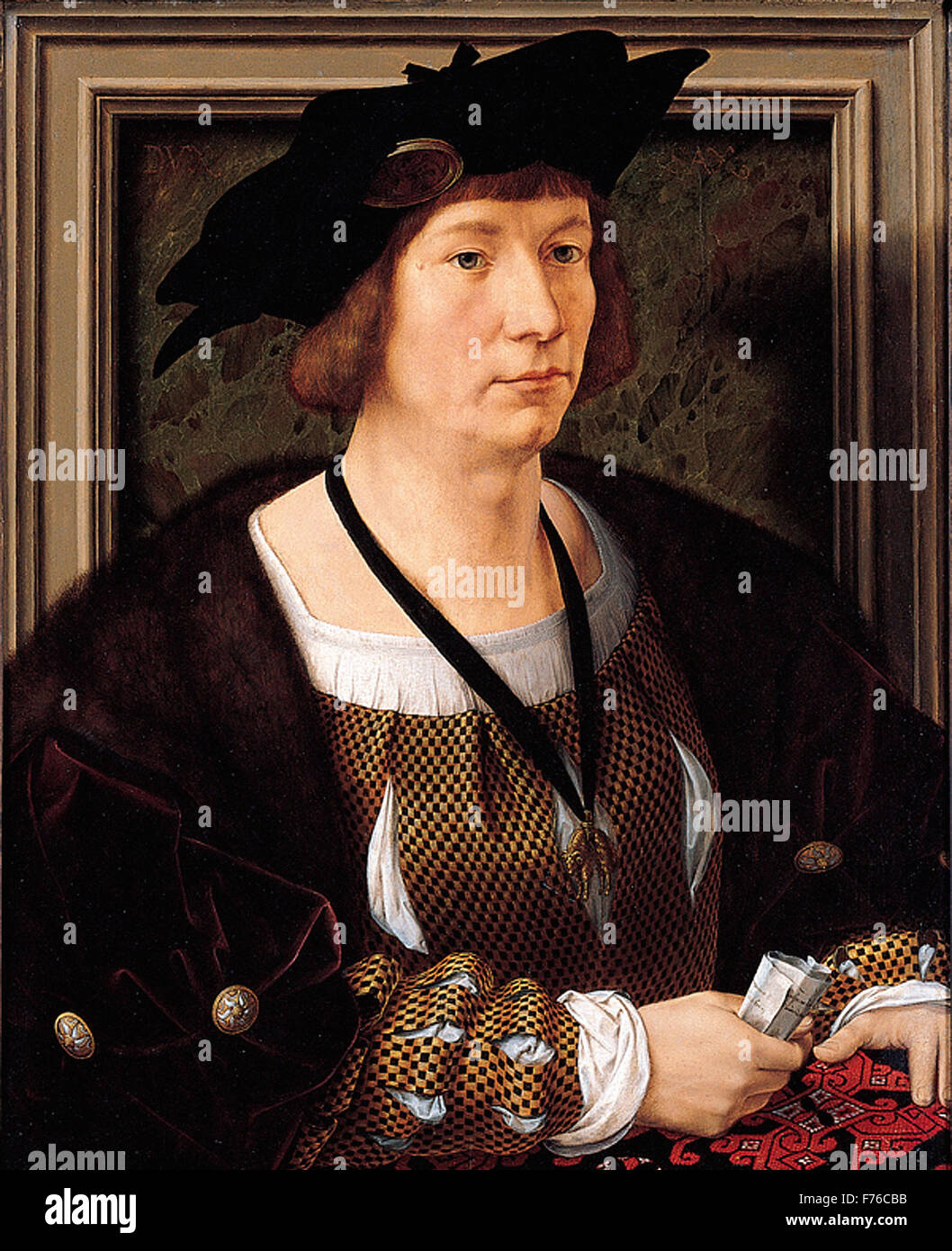 Jan gossaert portrait of hendrik iii hi-res stock photography and ...