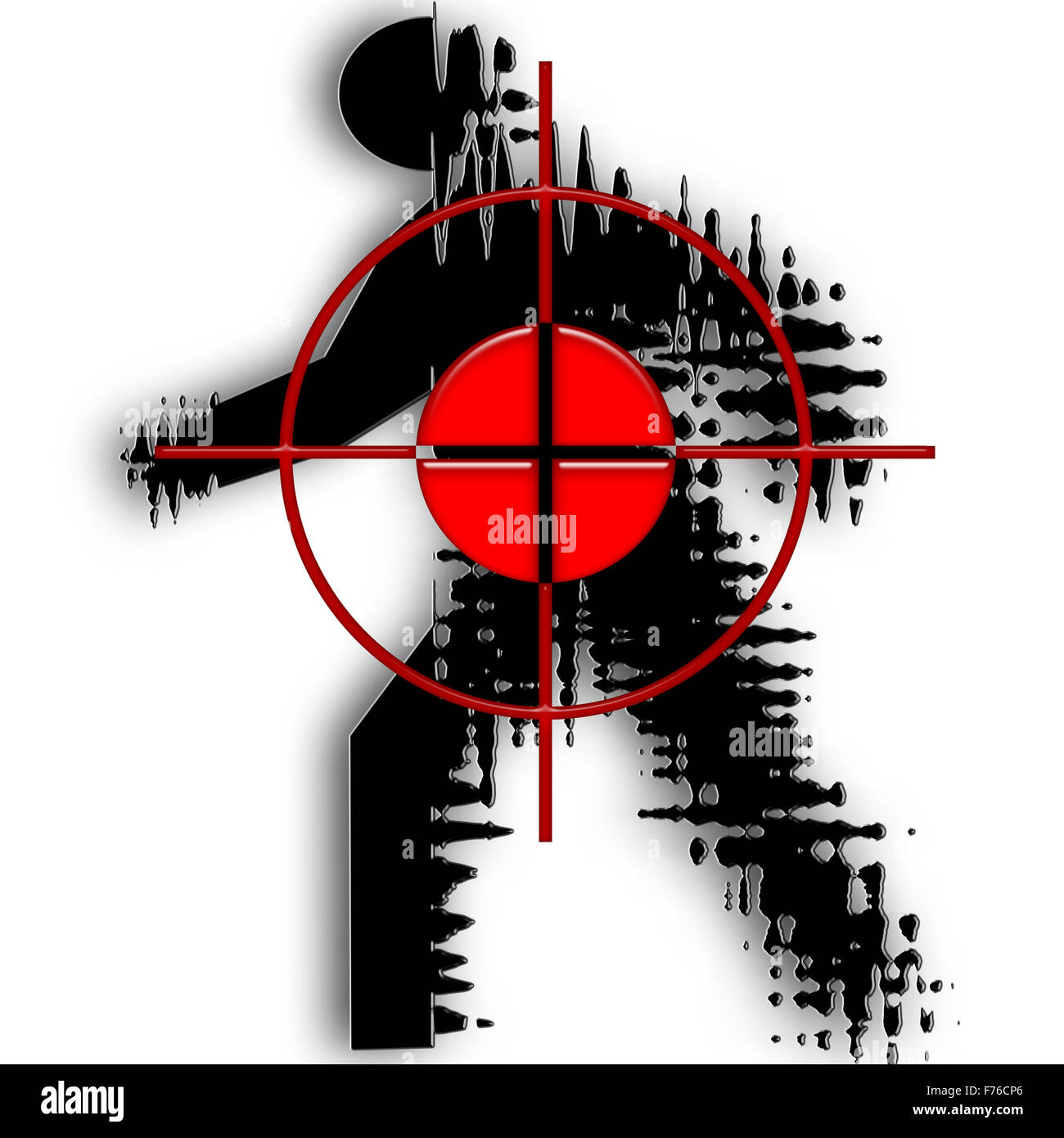 Runaway man Cut Out Stock Images & Pictures - Alamy