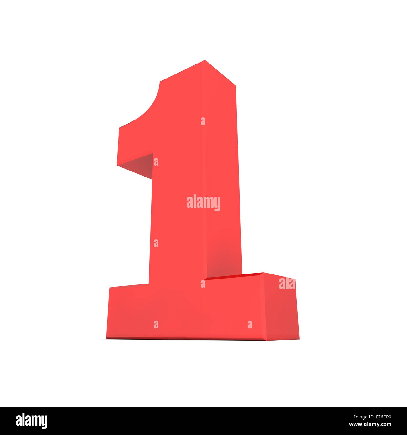 Bold number 1 hi-res stock photography and images - Alamy