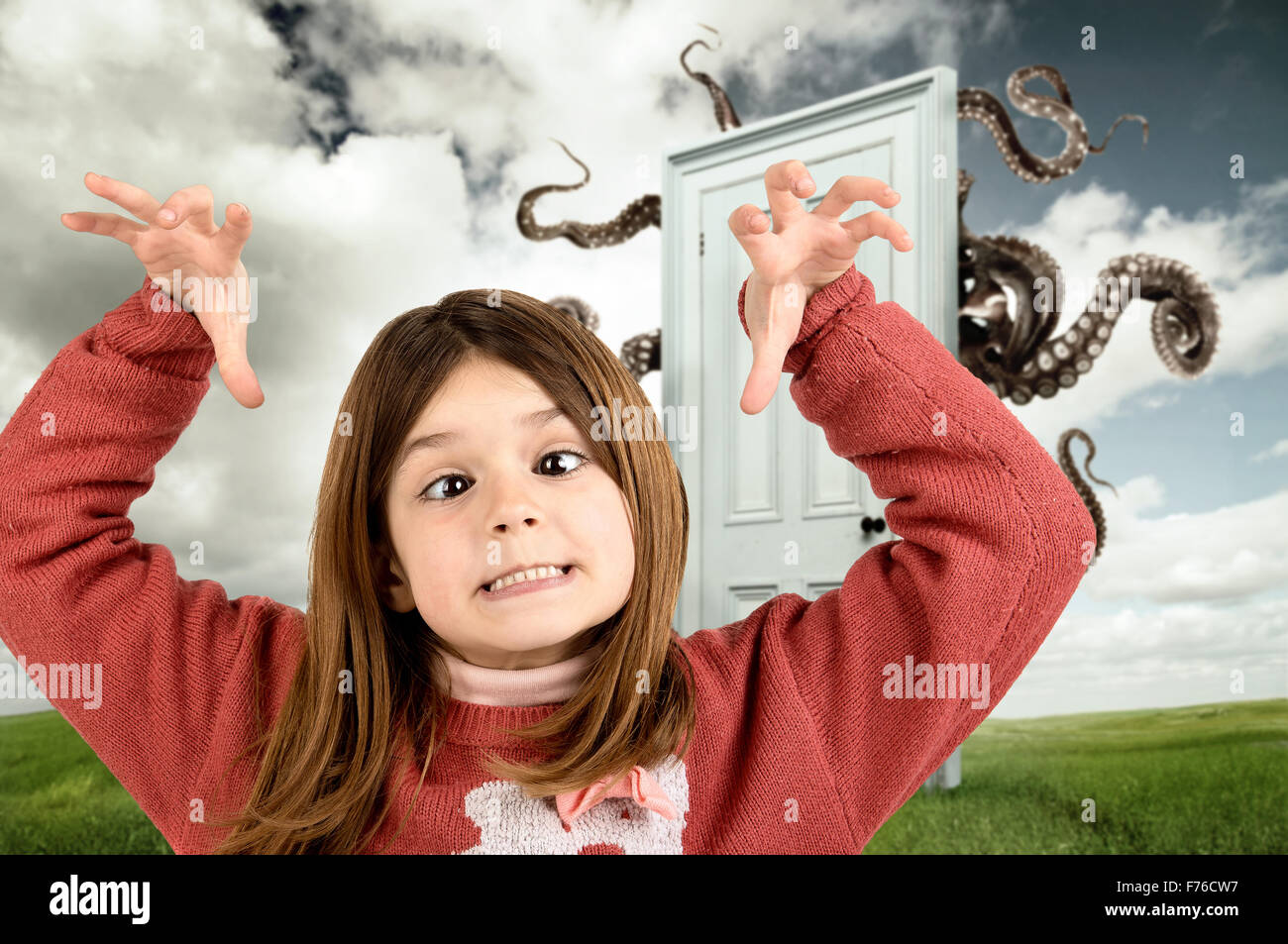Child monster hi-res stock photography and images - Alamy