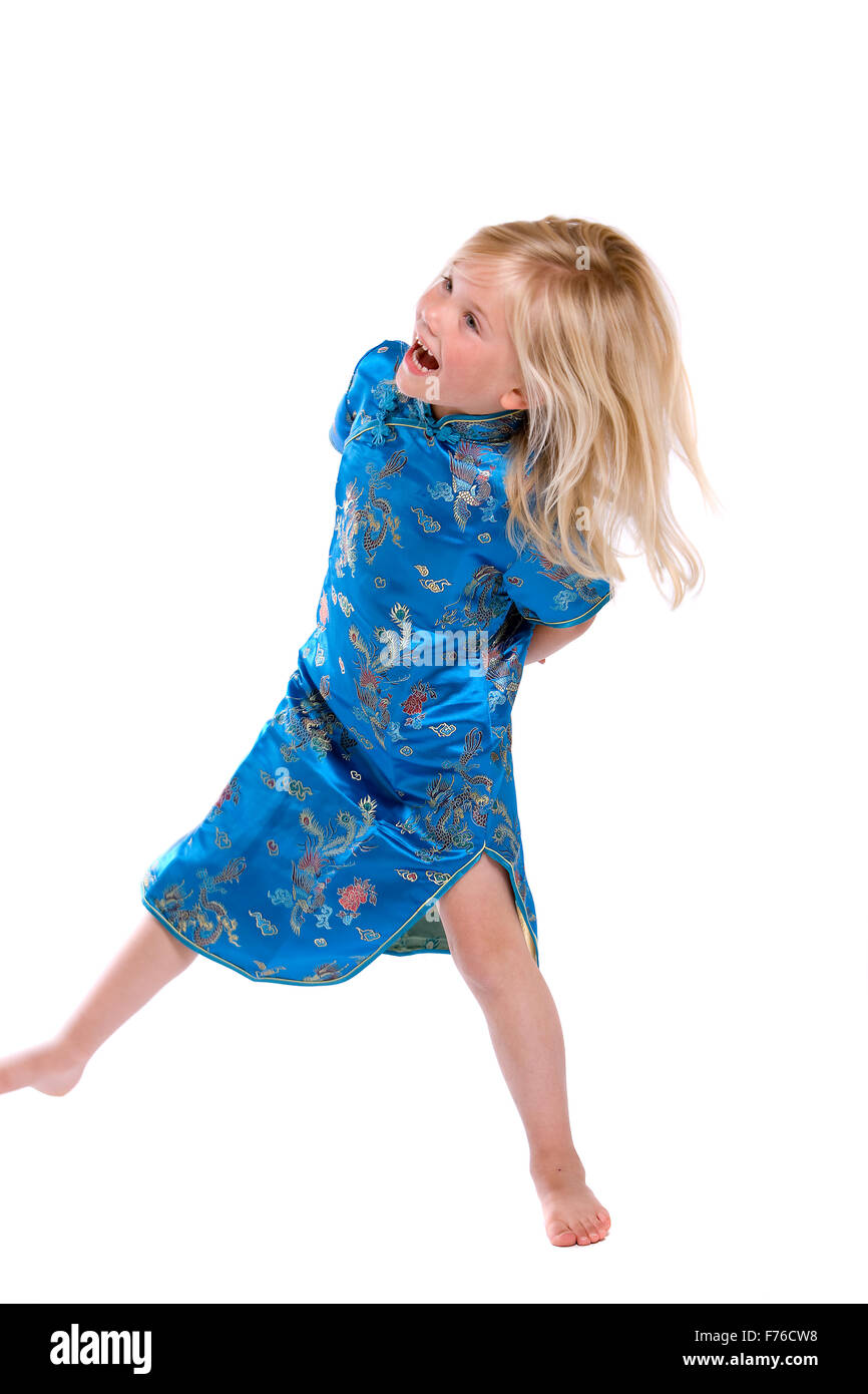 Kids girl dancing hi-res stock photography and images - Alamy