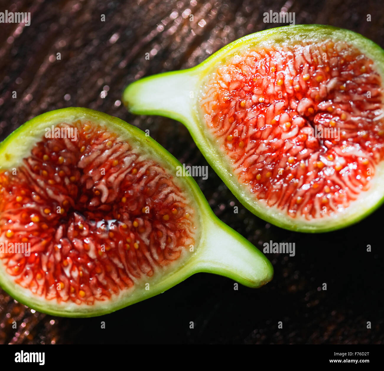 Fresh Green Figs Stock Photo - Alamy